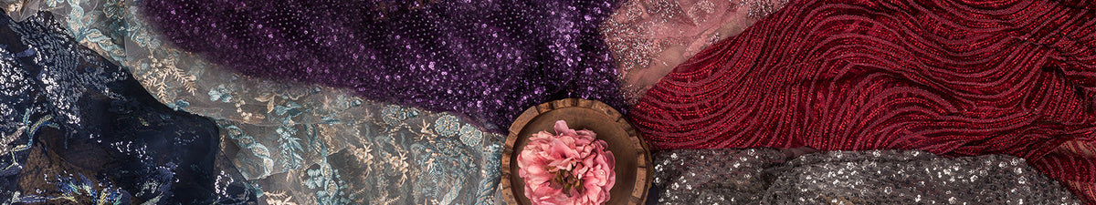 Imported net fabric | designer imported fabric at best prices ...