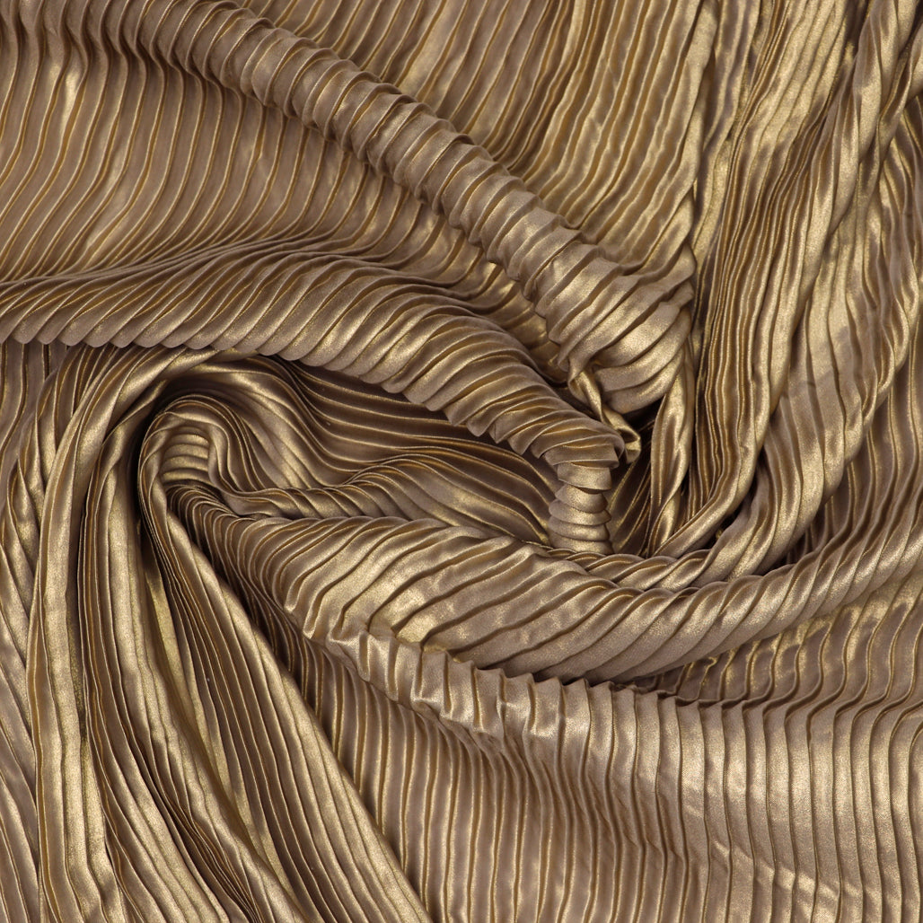 SHIMMER SATIN PLEATED FABRICS – Tirumala Designers