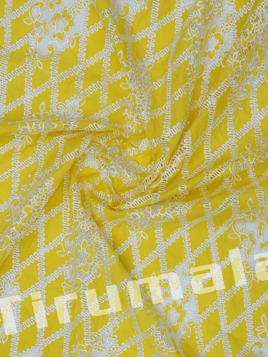 Lemon Lace Bloom – Tirumala Designers