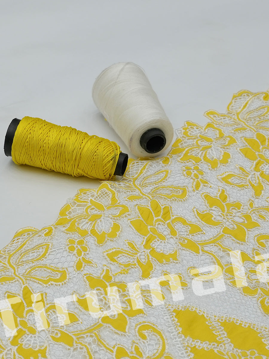 Lemon Lace Bloom – Tirumala Designers