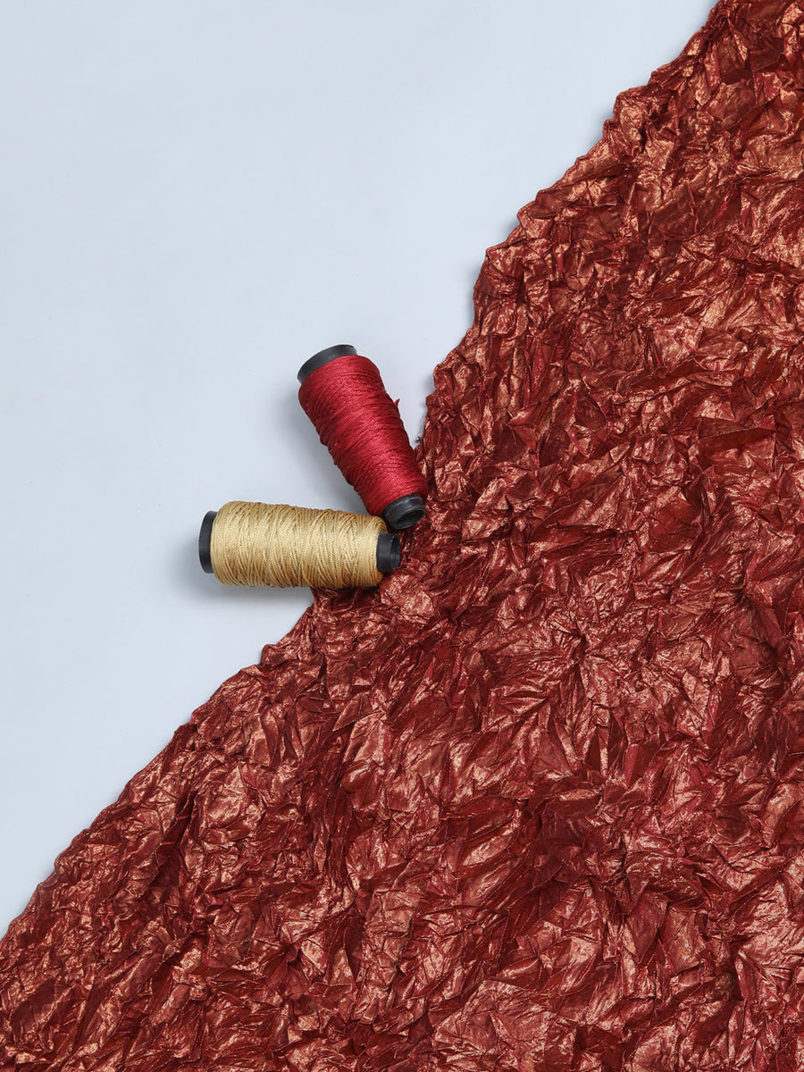 Rust Gotta Crushed Tissue – Tirumala Designers